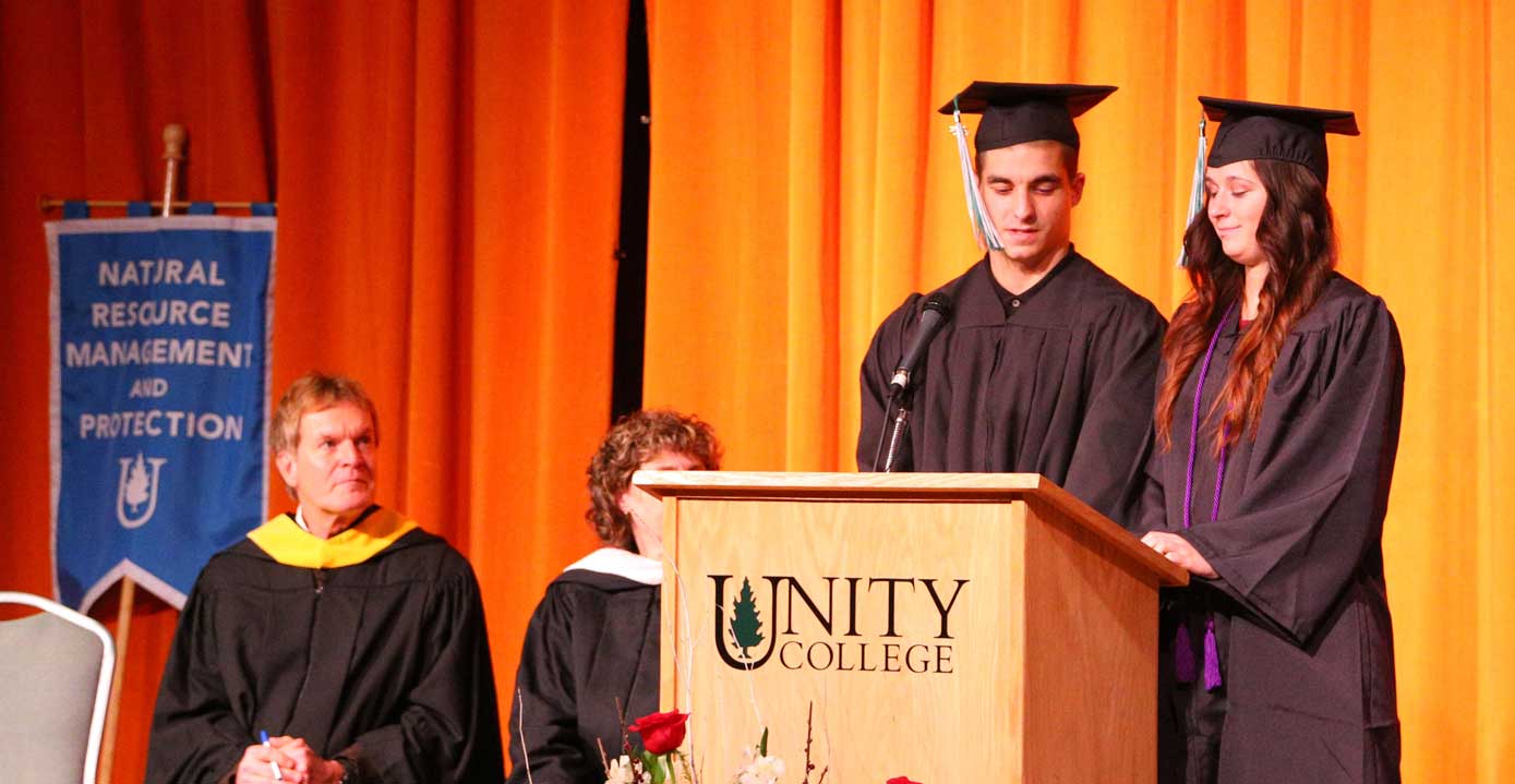 Unity College sends 31 graduates forth tonight — Unity Environmental ...