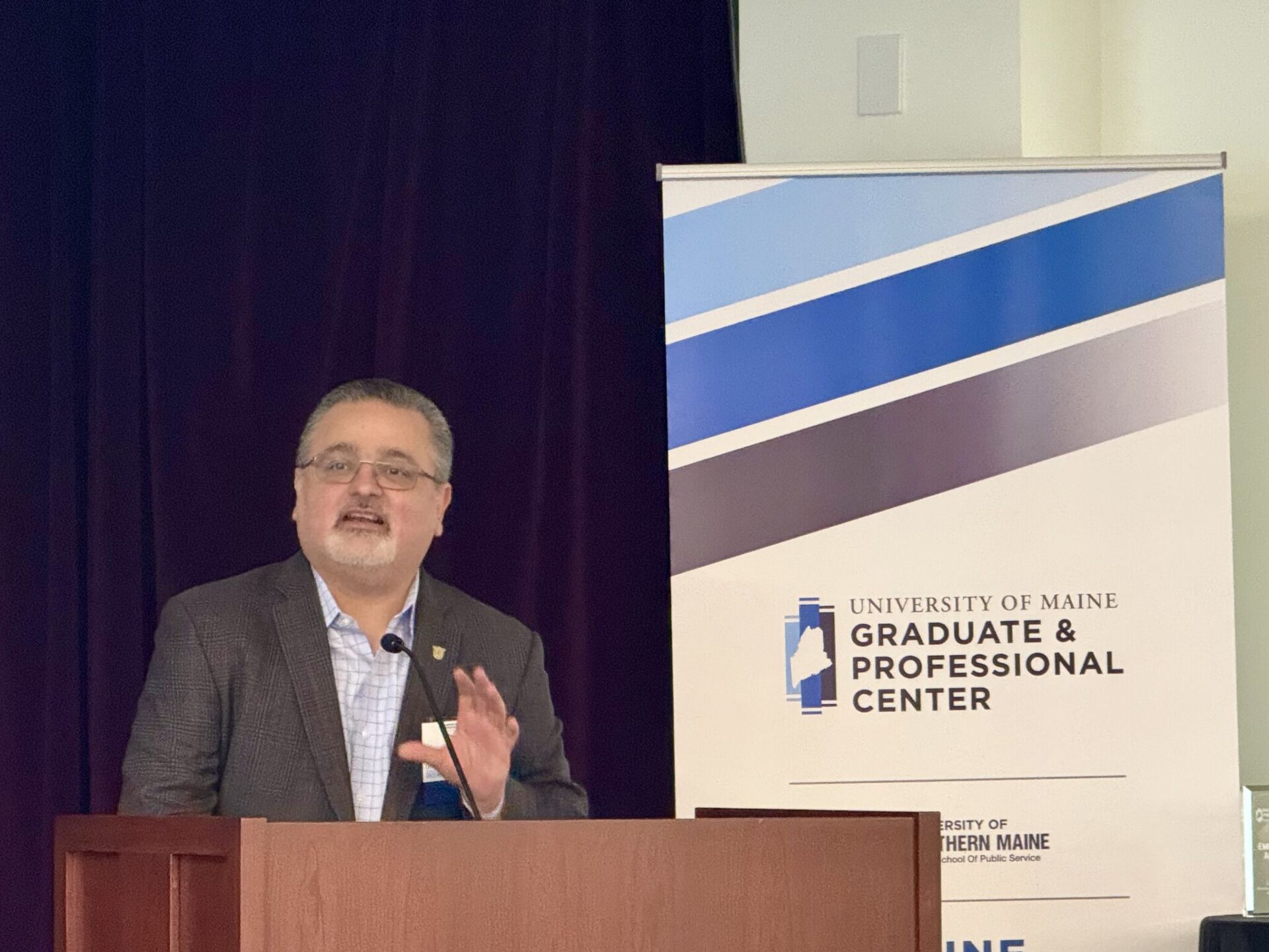 UMaine Graduate School of Business Honors Unity President Dr. Melik ...