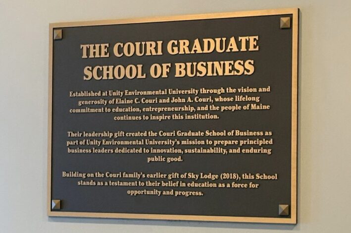 Unity Environmental University Establishes the Couri Graduate School of ...